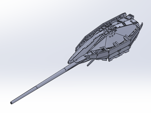 STL file Air Ballele E-75 in the FSS・3D print object to download・Cults