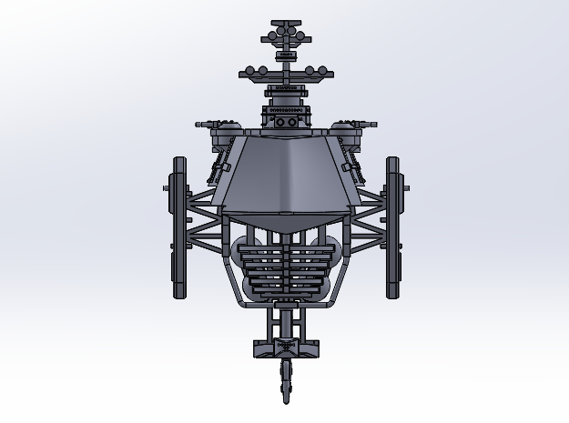 STL file Silvana (1:1500) in the Last Exile・3D print object to download ...