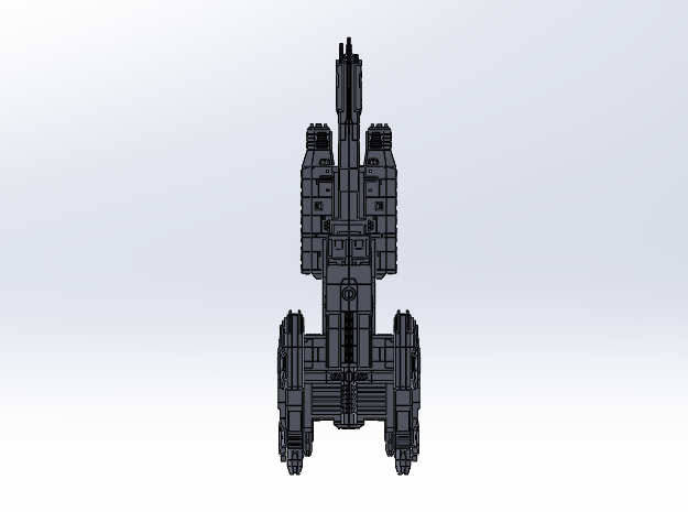 STL file Charon Class Frigate (1:3000) in the Halo 😇・3D printable model ...