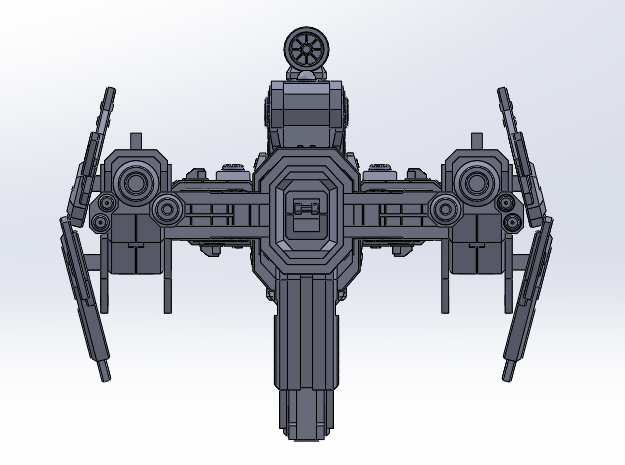 STL file Paris Class Frigate (1:3000) in the Halo 😇・3D printing design ...