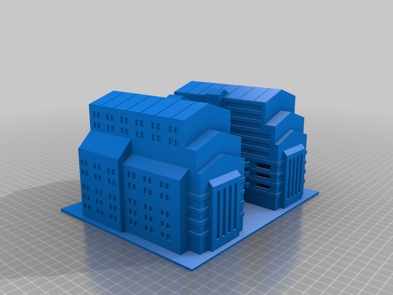 Free 3D file 6mm Residential Complex・3D printing template to download・Cults