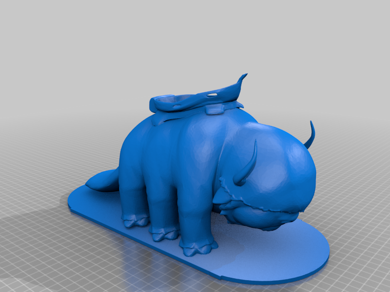 Archivo STL gratis Appa (con base)・Plan imprimible en 3D para descargar ...