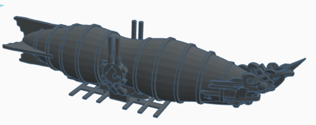 Free STL file Fire Nation Airships from Avatar the Last Airbender・3D ...