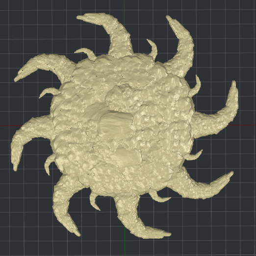 Free STL file Koros-Strohna or Yuuzhan Vong Worldship (made from ...