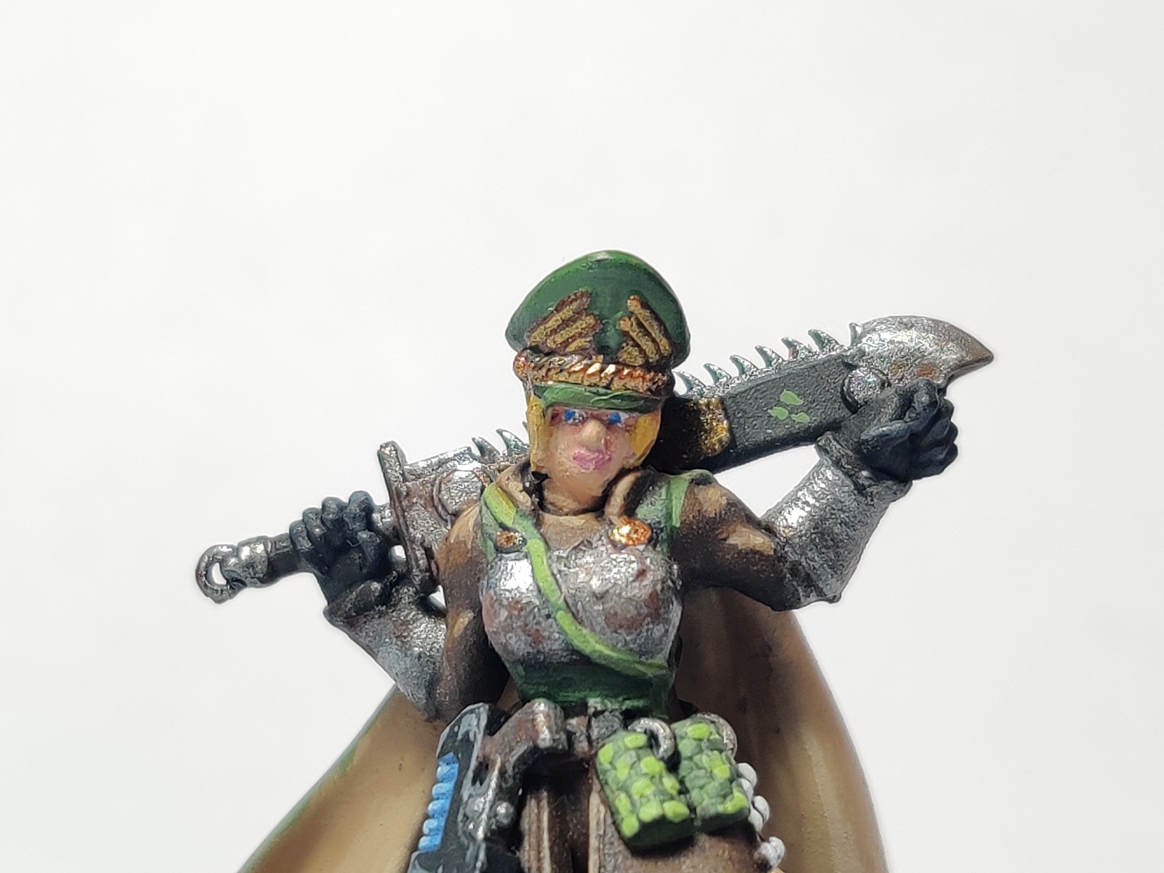 3D printing Female Commissar • made with Elegoo Mars 2 Pro・Cults