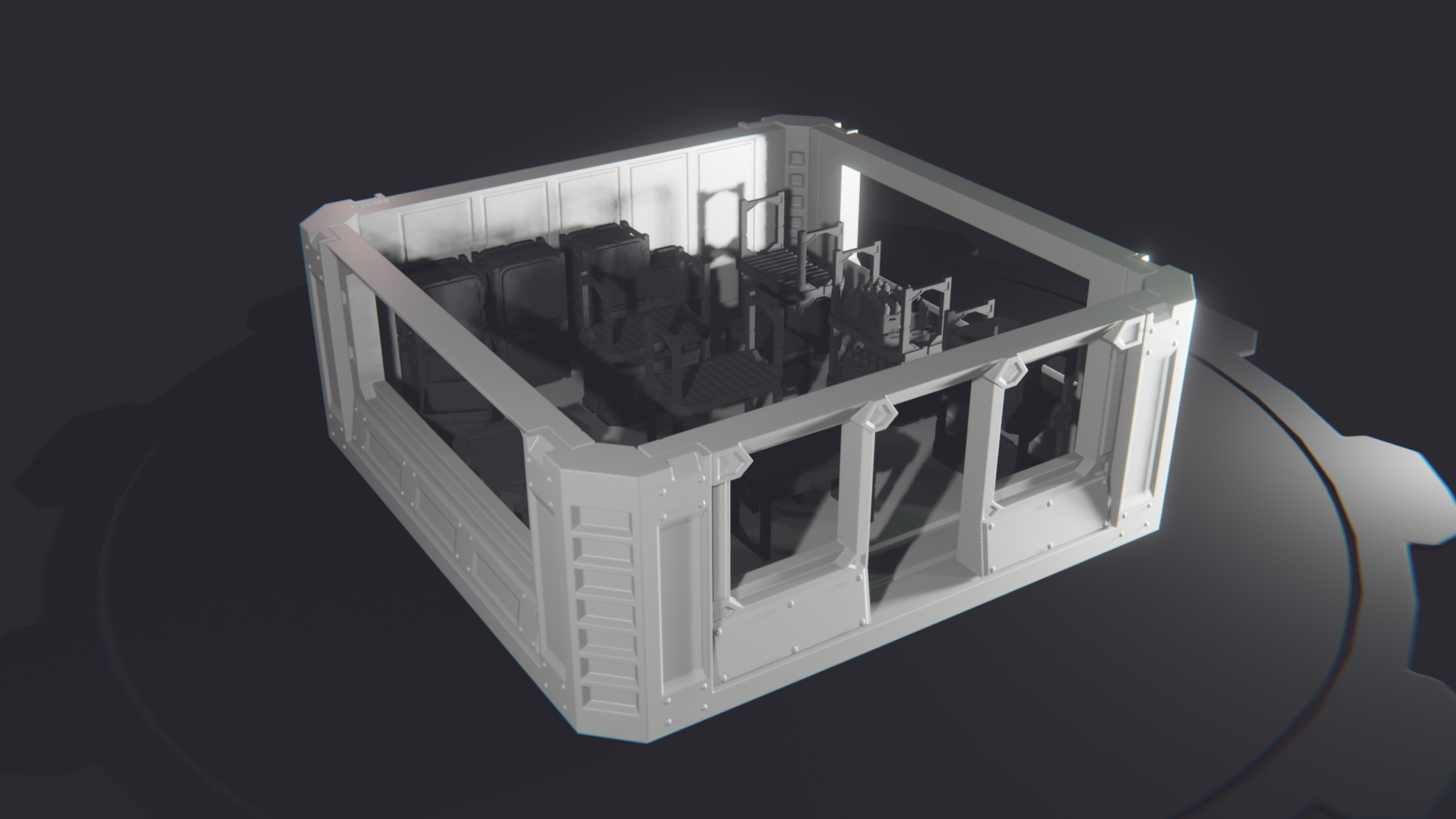 Free STL file 28mm House 🏠・Object to download and to 3D print・Cults