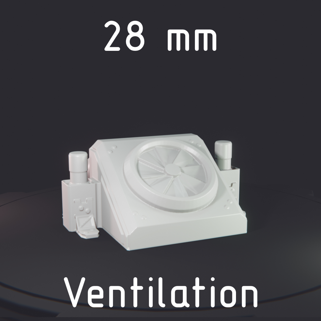 Free STL file 28mm Ventilation 🎲・Design to download and 3D print・Cults