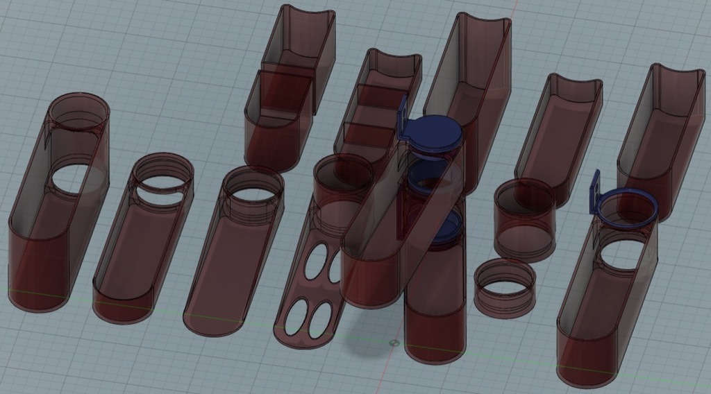 Free 3D file Vertical door storage box system 🚪・3D printing model to ...