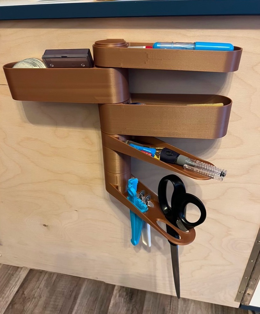 Free 3D file Vertical door storage box system 🚪・3D printing model to ...