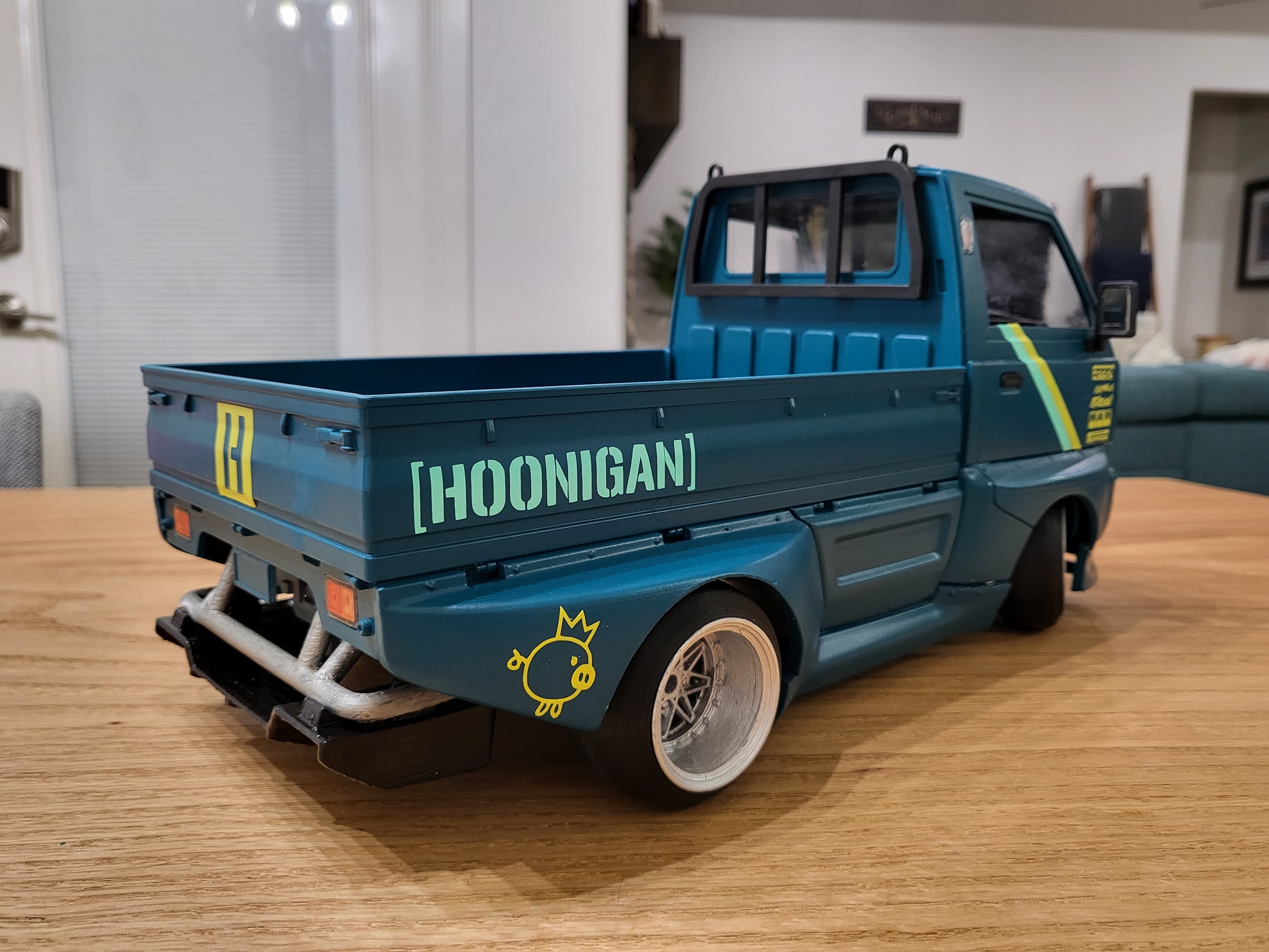 WPL D12 RC Complete Bodykit Widebody by BLACKBOX imprimible en 3D ...
