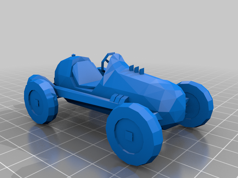 Free 3D file Classic Dragster・Template to download and 3D print・Cults