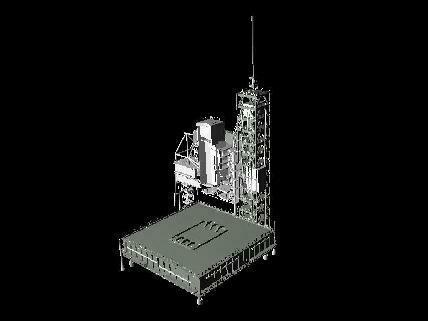 Free 3D file Rocket Platform and Gantry Tower・Template to download and ...
