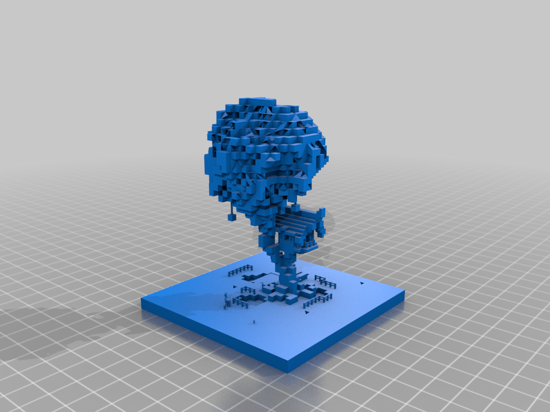 Free 3D file Minecraft Tree House 🌳・Design to download and 3D print・Cults