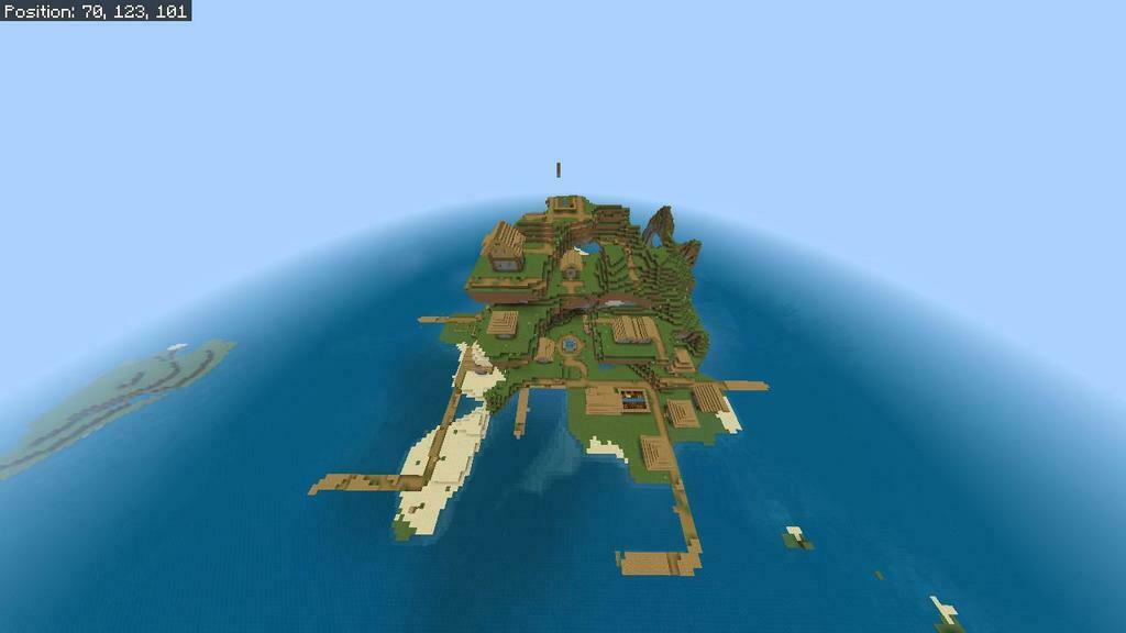 Free 3D file Minecraft Cliff Island V・3D printable object to download・Cults