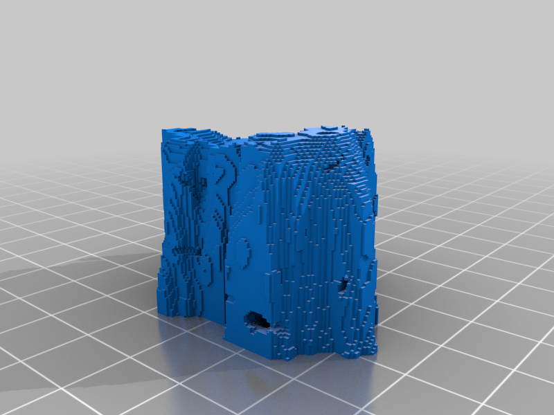 Free 3D file Minecraft Island・3D print design to download・Cults