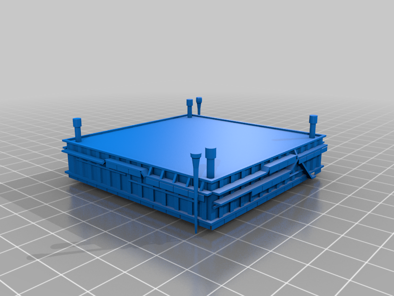 Free 3D file Rocket Platform and Gantry Tower・Template to download and ...