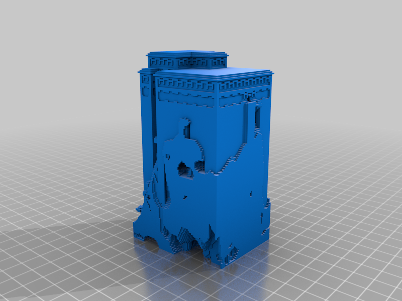 Free 3D file Minecraft Mansion Tower・3D printable design to download・Cults