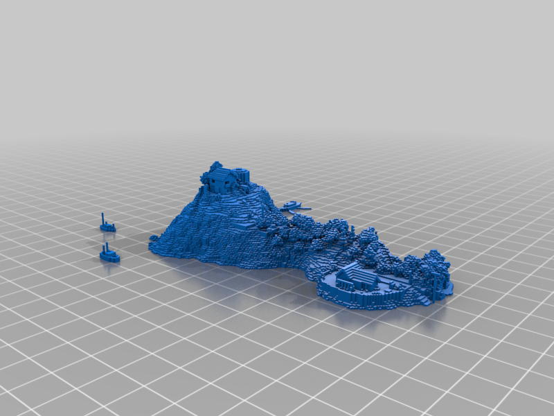 Free 3D file Minecraft Ponyo・Template to download and 3D print・Cults