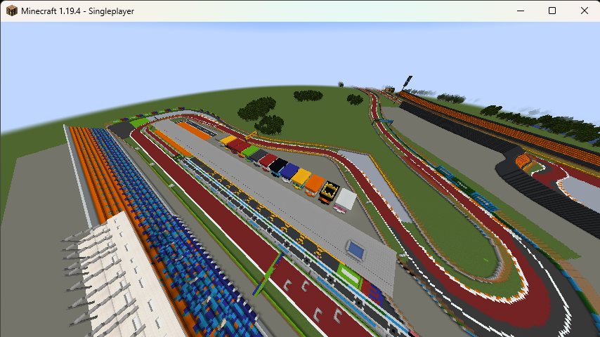 Archivo 3D gratuito Gran Premio de Holanda de Minecraft・Objeto ...