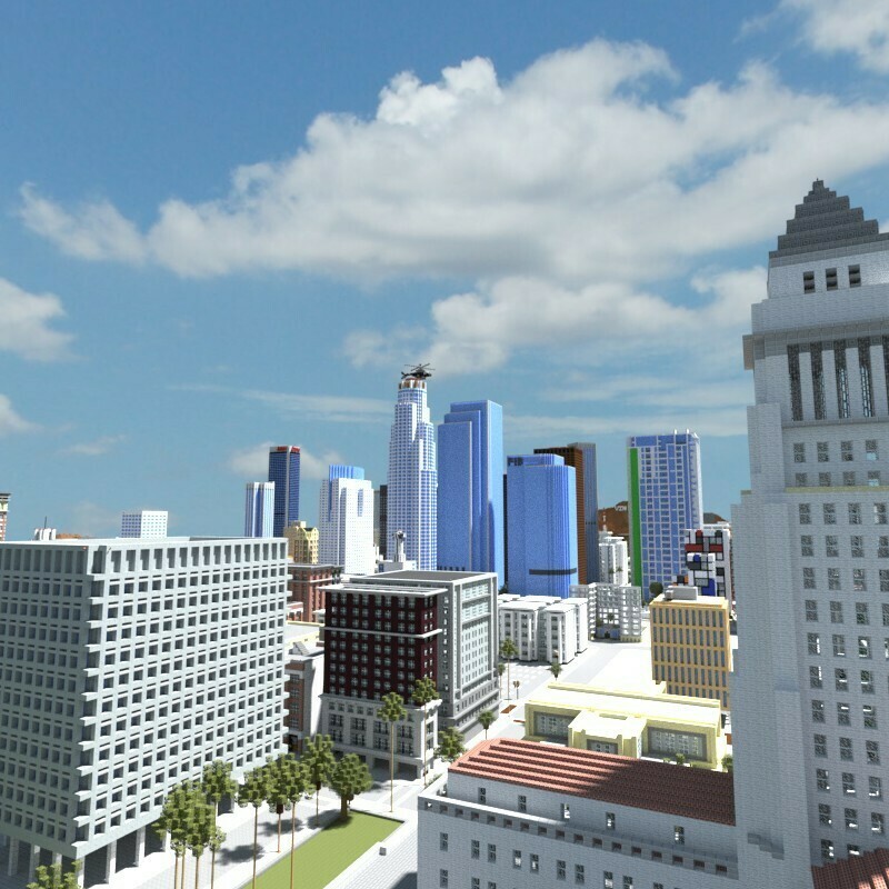 Free 3D file Minecraft Downtown City Hall・Model to download and 3D ...
