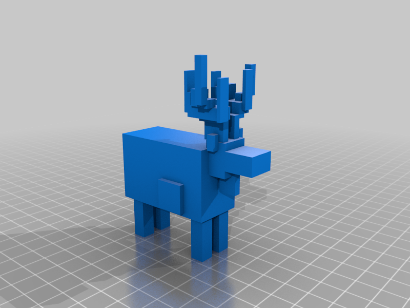 Free 3D file Frost Moose・3D printing model to download・Cults