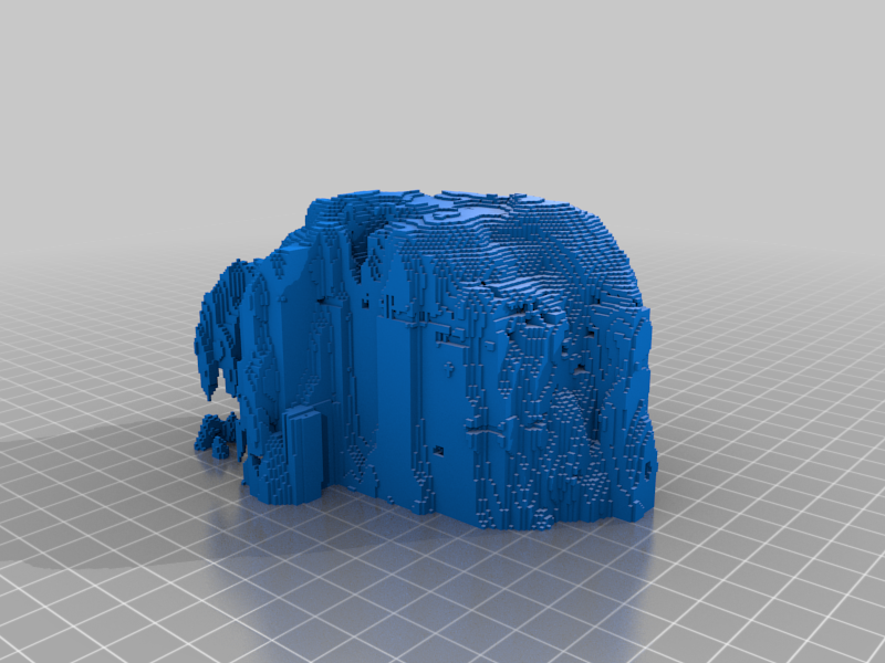 Free 3D file Minecraft Badlands Island・Design to download and 3D print ...
