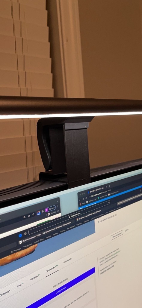 3D-Datei BenQ PD3220U Lichtbalken-Adapter 🖥️ kostenlos・3D-druckbare ...