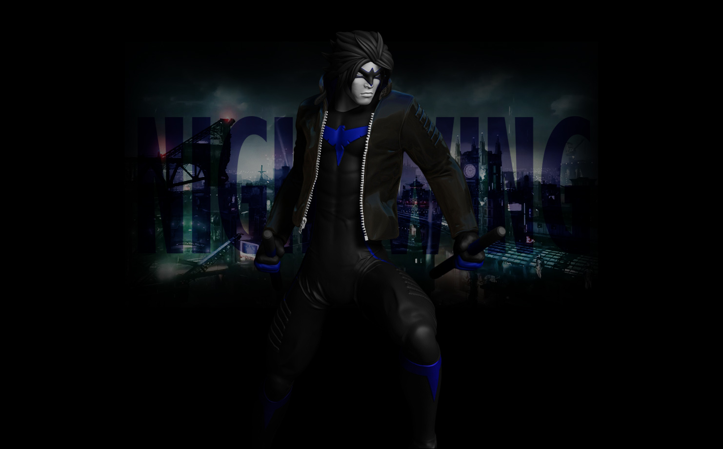 3D file Nightwing aka Dick Grayson・3D printing design to download・Cults