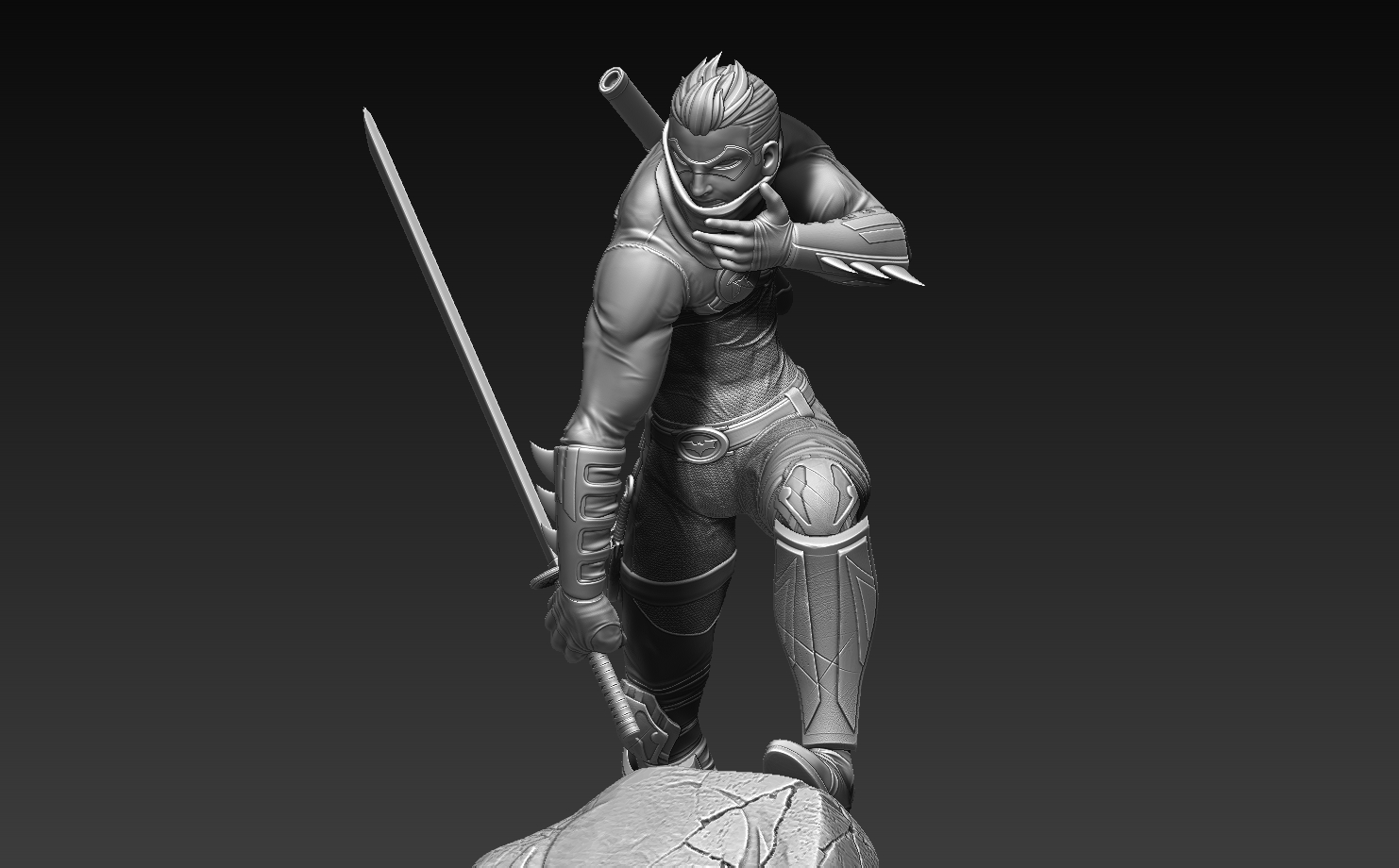 3D file Damian Wayne aka 5th Robin 🦸・3D printable model to download・Cults