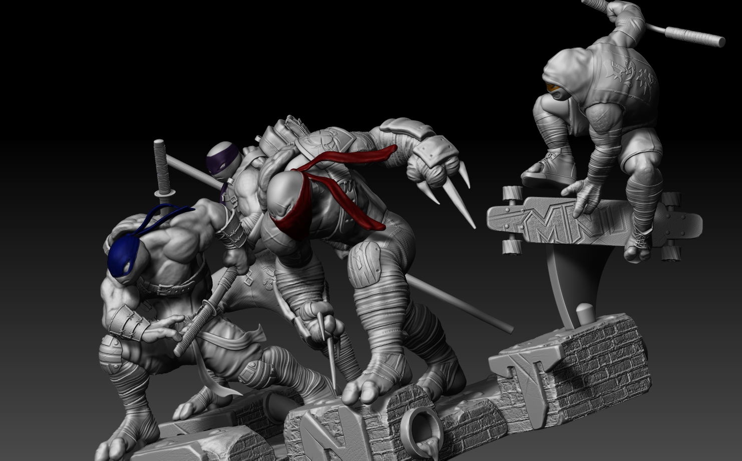 3D file Leonardo TMNT・Model to download and 3D print・Cults