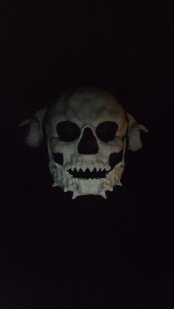 Free 3D file Halloween skull mask 🎃・3D printable model to download・Cults