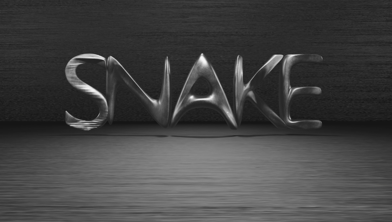 Free STL file TEXT MORPH - SNAKE・Template to download and 3D print・Cults