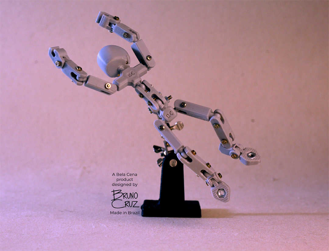 Archivo 3D Stopmotion Armature - 15cm Basic Model_V01・Idea de impresión ...