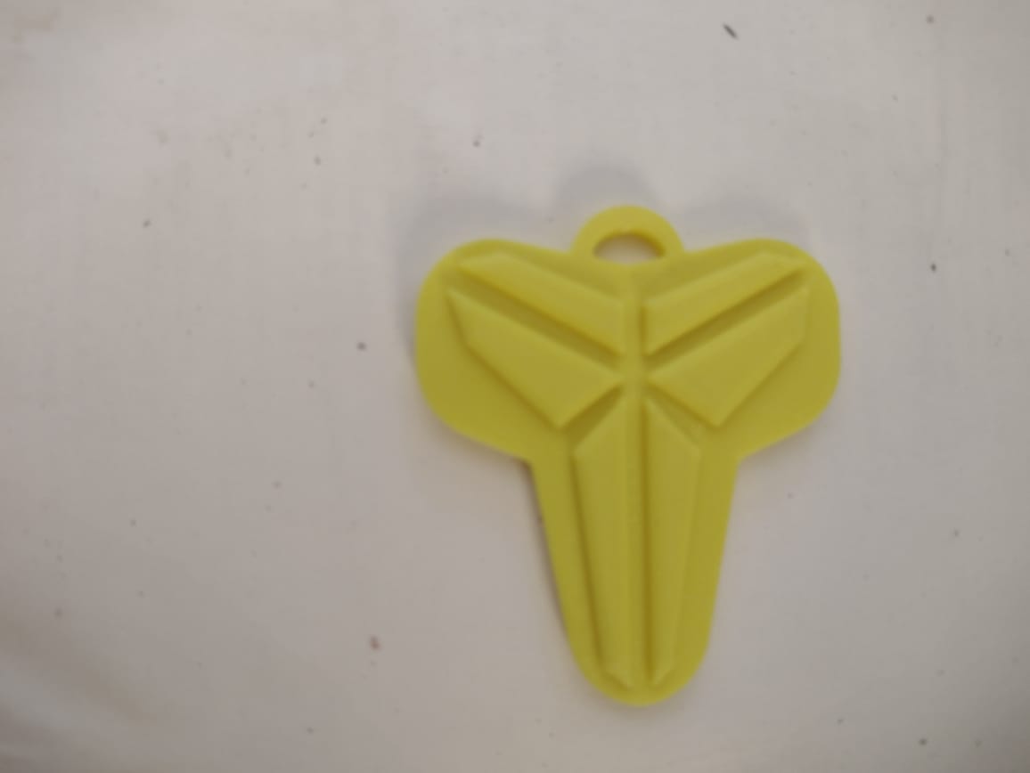 STL file kobe keychain・3D printing model to download・Cults