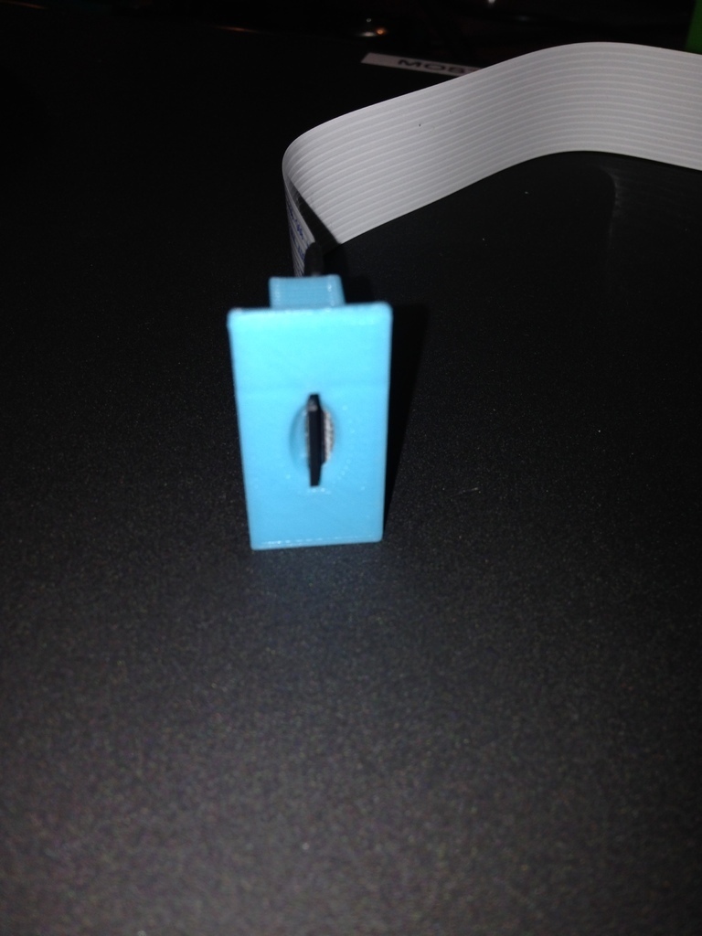 Free 3D file MicroSD Extender Panel Mount 🔧・3D printer model to ...