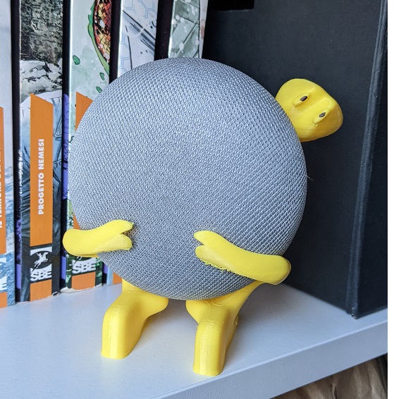 Файл STL Google mini ... любопытная поддержка・Модель для загрузки и 3D ...