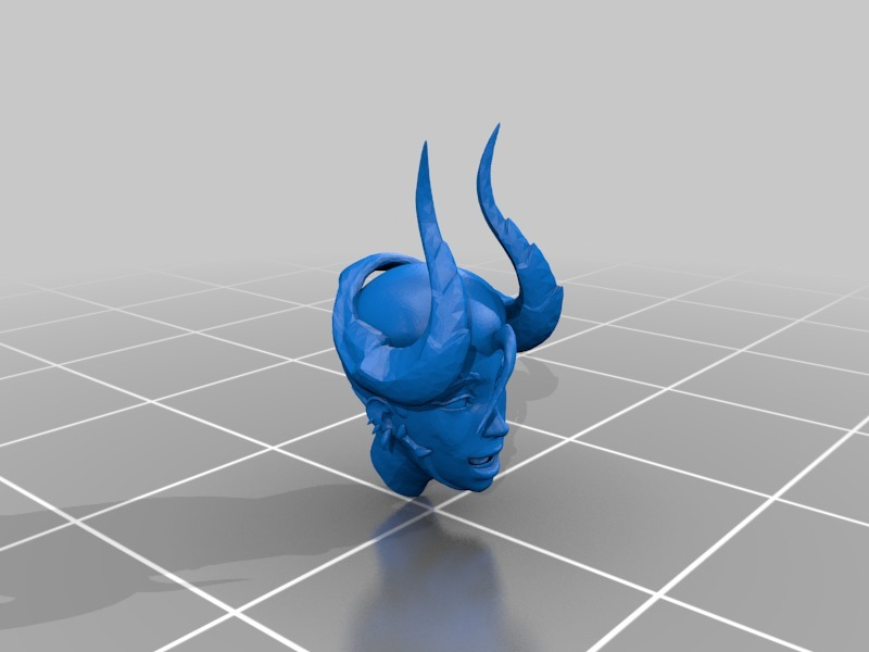 Free 3D file Overwatch - Mercy - Imp/Devil Skin Laughing 🤣・3D print ...