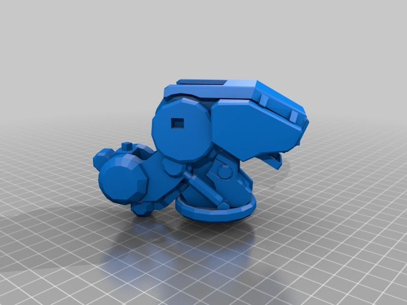 Free 3D file Bastion - Overwatch 🧸・3D print design to download・Cults