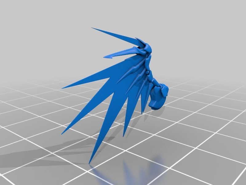 Free 3D file Overwatch - Mercy - Imp/Devil Skin Laughing 🤣・3D print ...