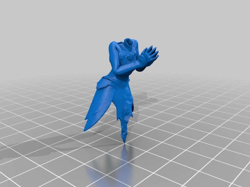 Free 3D file Overwatch - Mercy - Imp/Devil Skin Laughing 🤣・3D print ...