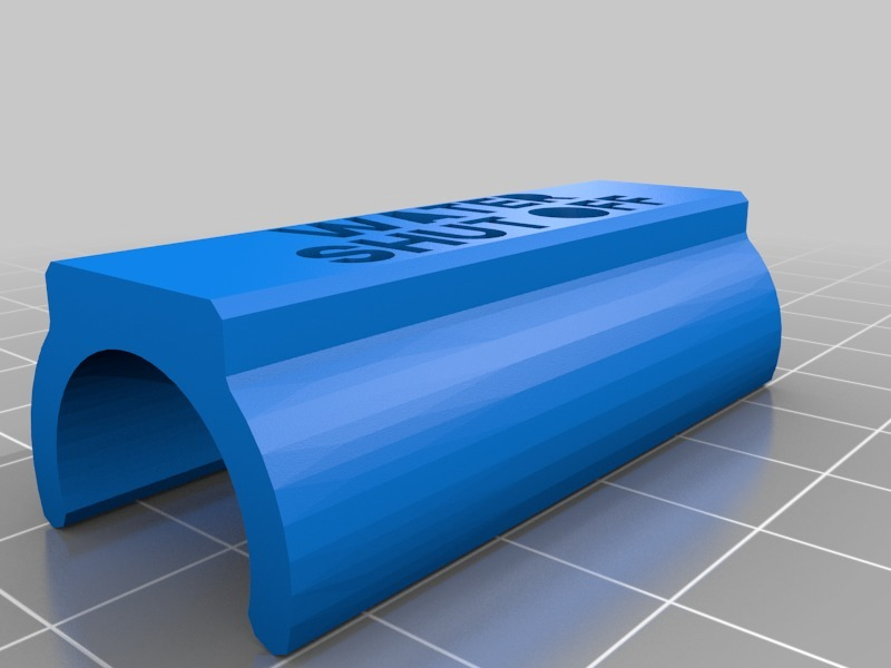 Free 3D file Water pipe ID valve tags - snap on pipe ID tags・Design to ...