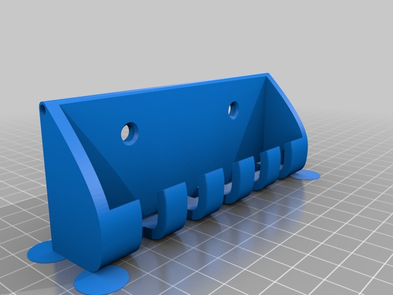 Free 3D file Tooth Brush/Razor Holder With Cover・Object to download and ...