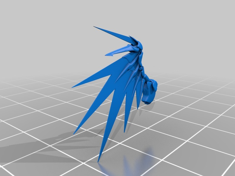 Free 3D file Overwatch - Mercy - Imp/Devil Skin Laughing 🤣・3D print ...