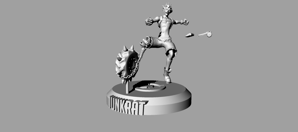 Free 3D file Overwatch - Junkrat with Riptire・3D printable model to ...