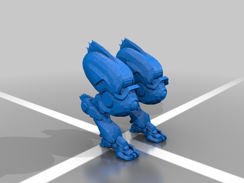 Fichier 3D gratuit Overwatch - Dva MEKA -Cruiser Skin 🎲・Objet pour ...