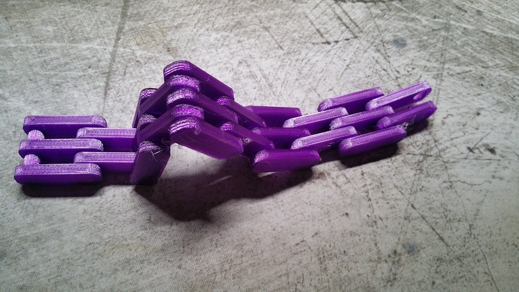 Free 3D file Print in place fidget chain link toy・3D printing idea to ...