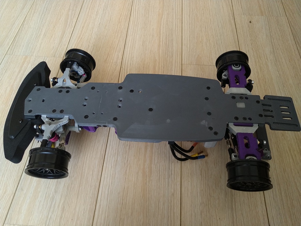 3D-Datei RWD Fahrgestell für Driftfahrzeuge ЦехRC DM1 Rahmen kostenlos ...