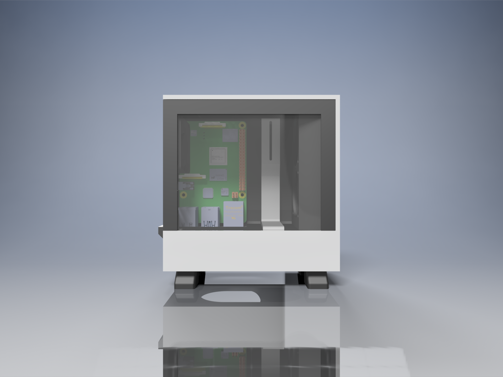 STL-Datei Raspberry Pi 4 Gaming-Gehäuse 🍂・Modell zum Herunterladen und ...