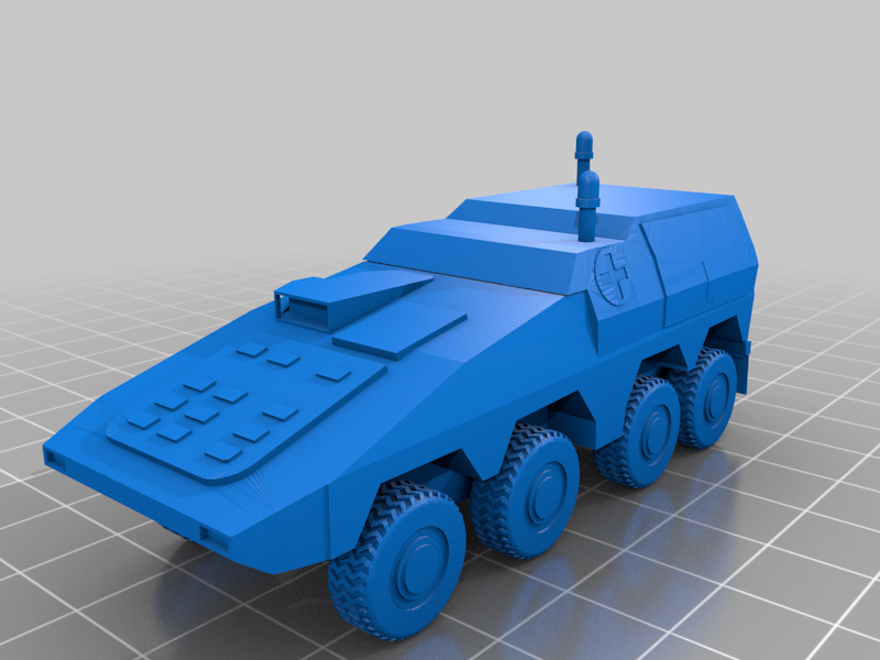 Free 3D file BOXER Medic vehicle 🪖・Template to download and 3D print・Cults