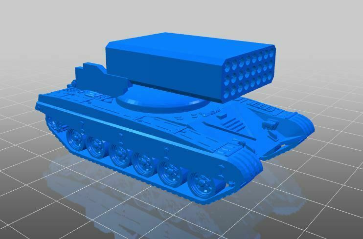 Free 3D file TOS-1 Buratino Launcher 🪖・3D printing design to download・Cults